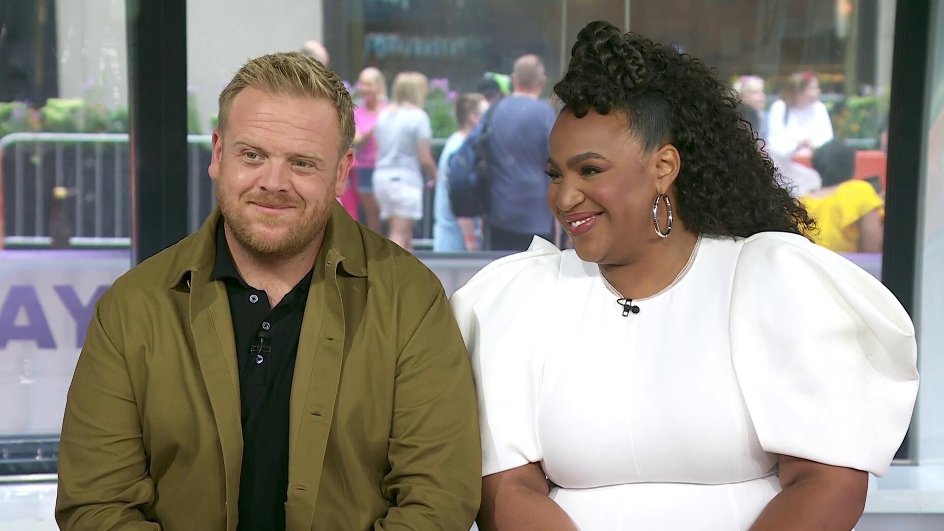 Watch TODAY Excerpt Owain Arthur And Sophia Nomvete Talk The Rings Of