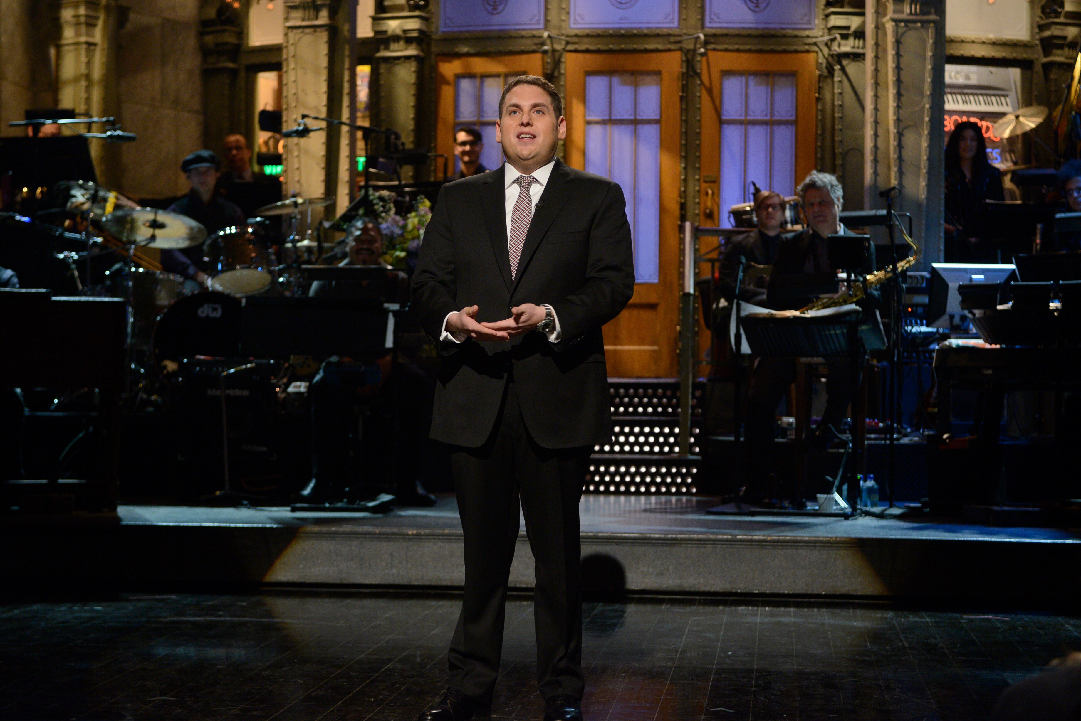 Saturday Night Live: From the Set: Jonah Hill and Bastille Photo ...