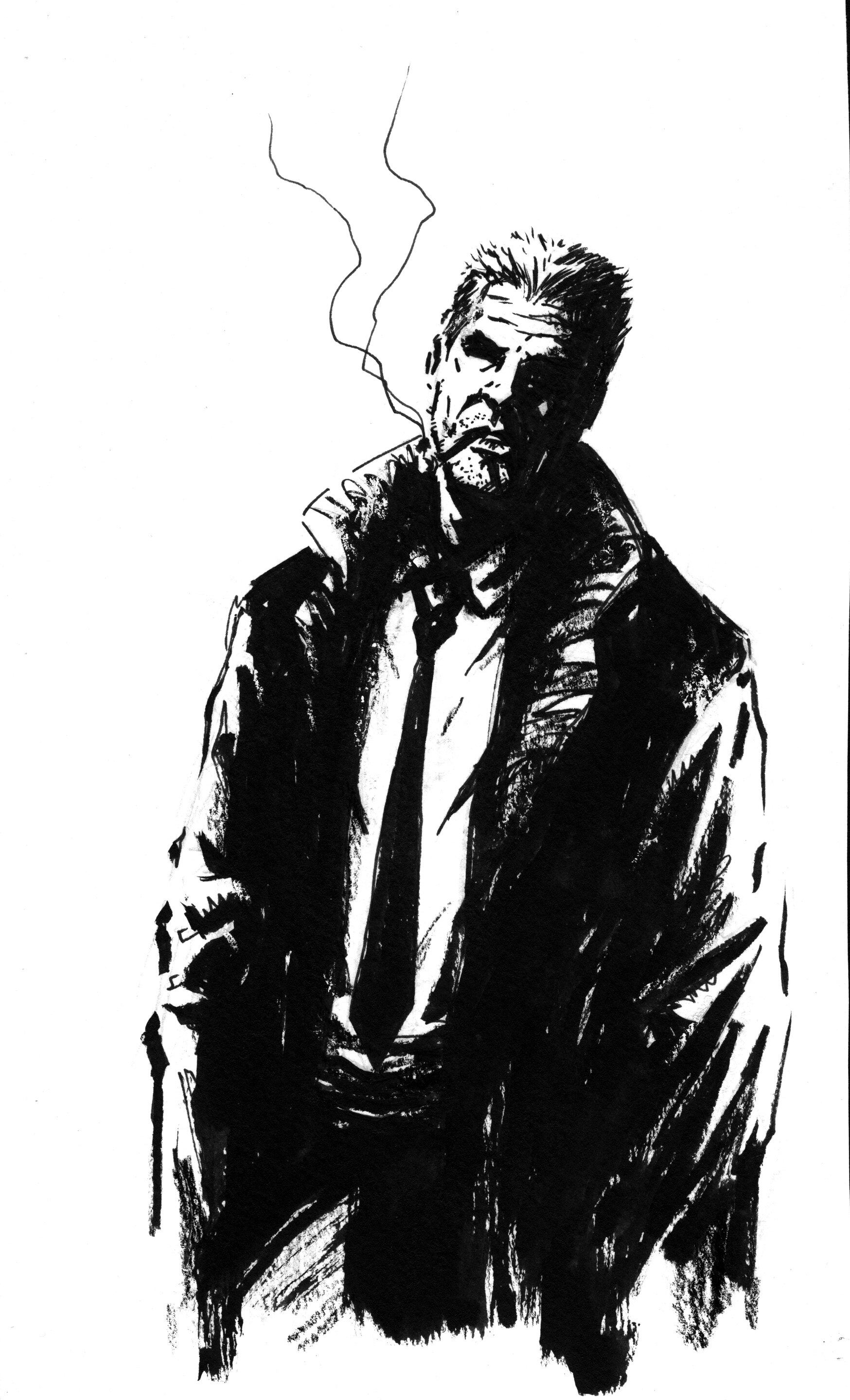 Constantine: Zed's Charcoal Sketches of Constantine Photo: 2050526 ...
