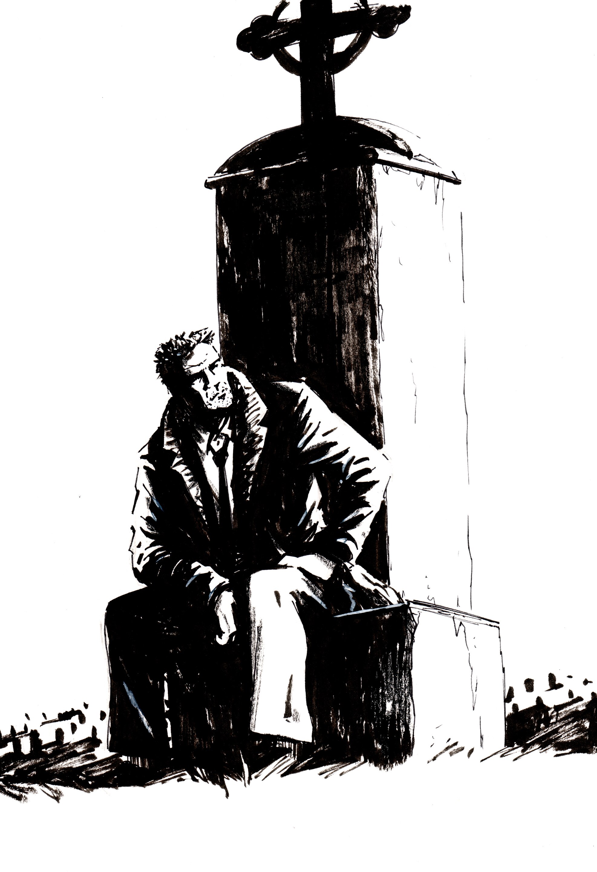 Constantine: Zed's Charcoal Sketches of Constantine Photo: 2050541 ...