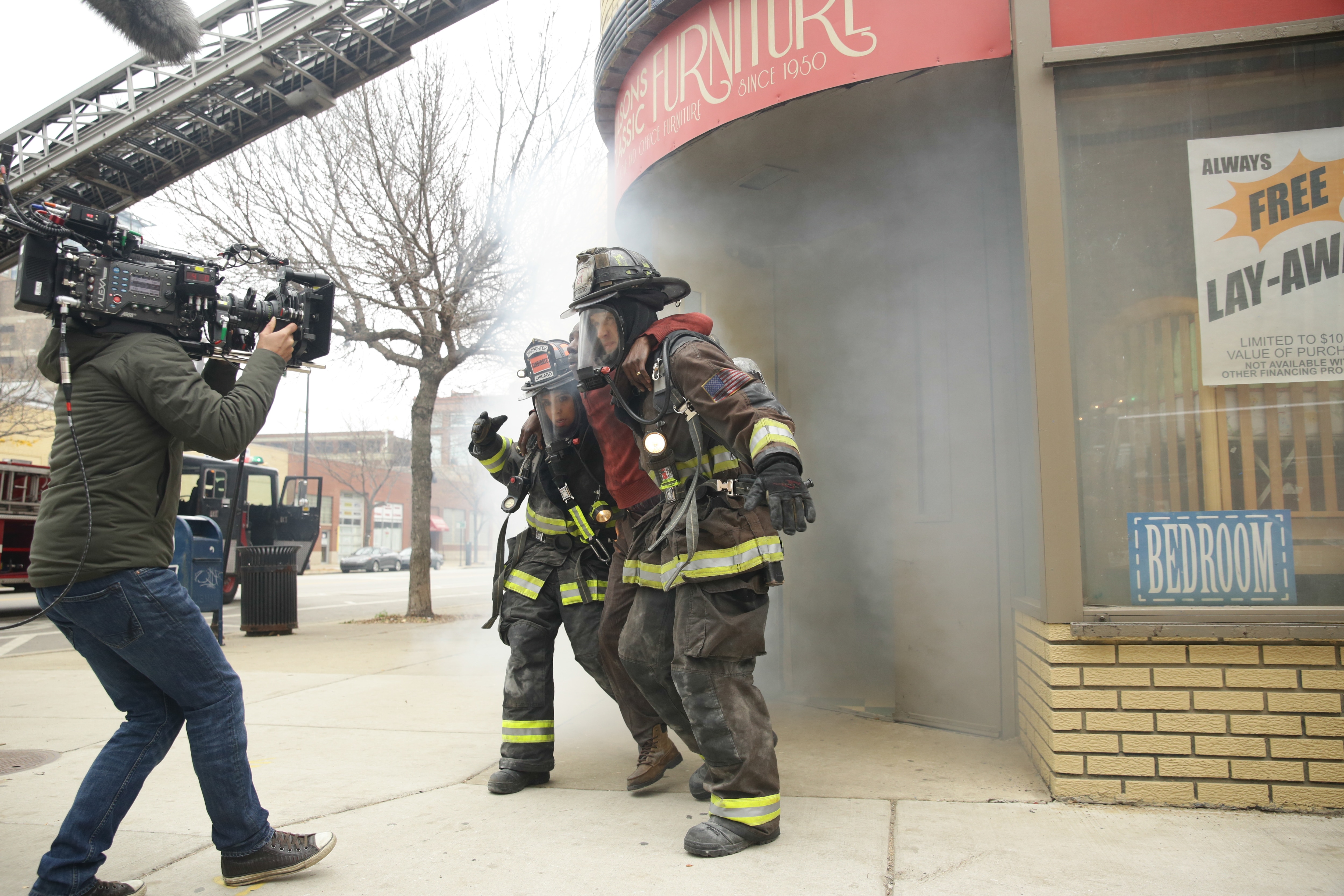 Chicago Fire: Behind the Scenes: Arrest in Transit Photo: 2077166 - NBC.com Chicago Fire: Behind the Scenes: Arrest in Transit Photo: 2077166 - NBC.com