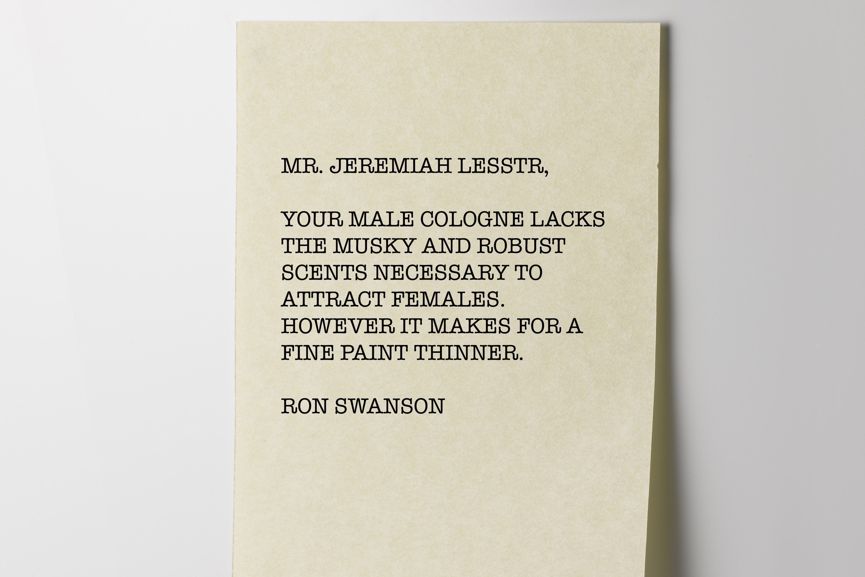 null: Ron's Letters of Disapproval Photo: 1613336 - NBC.com