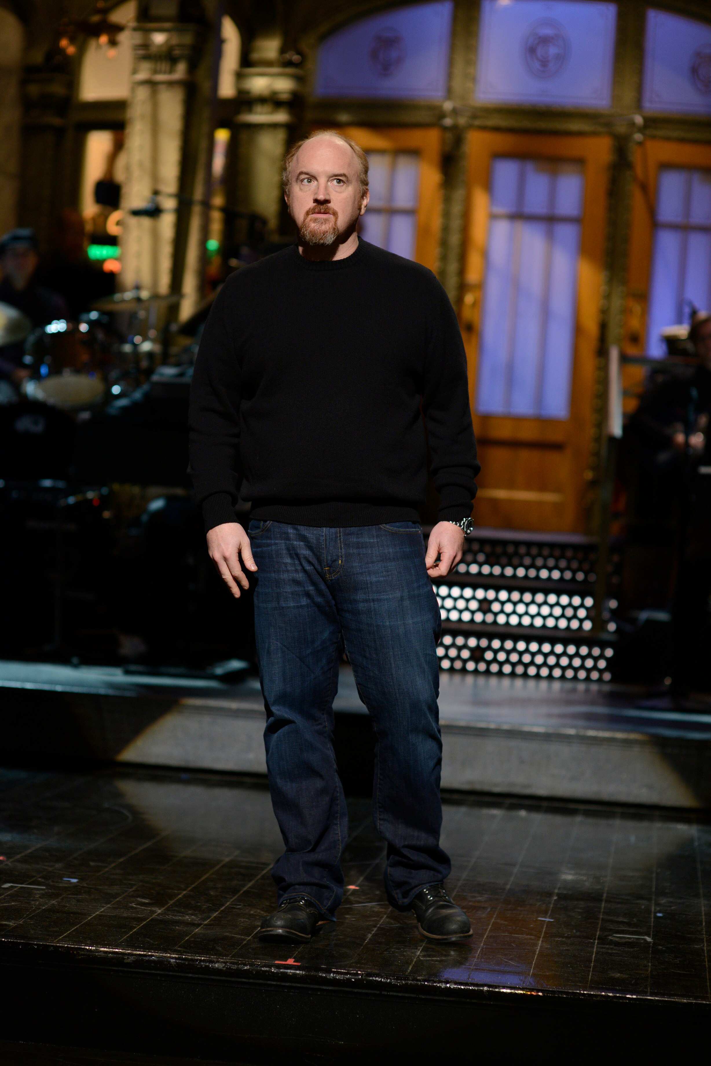 null: From the Set: Louis C.K. and Sam Smith Photo: 1655546 - NBC.com