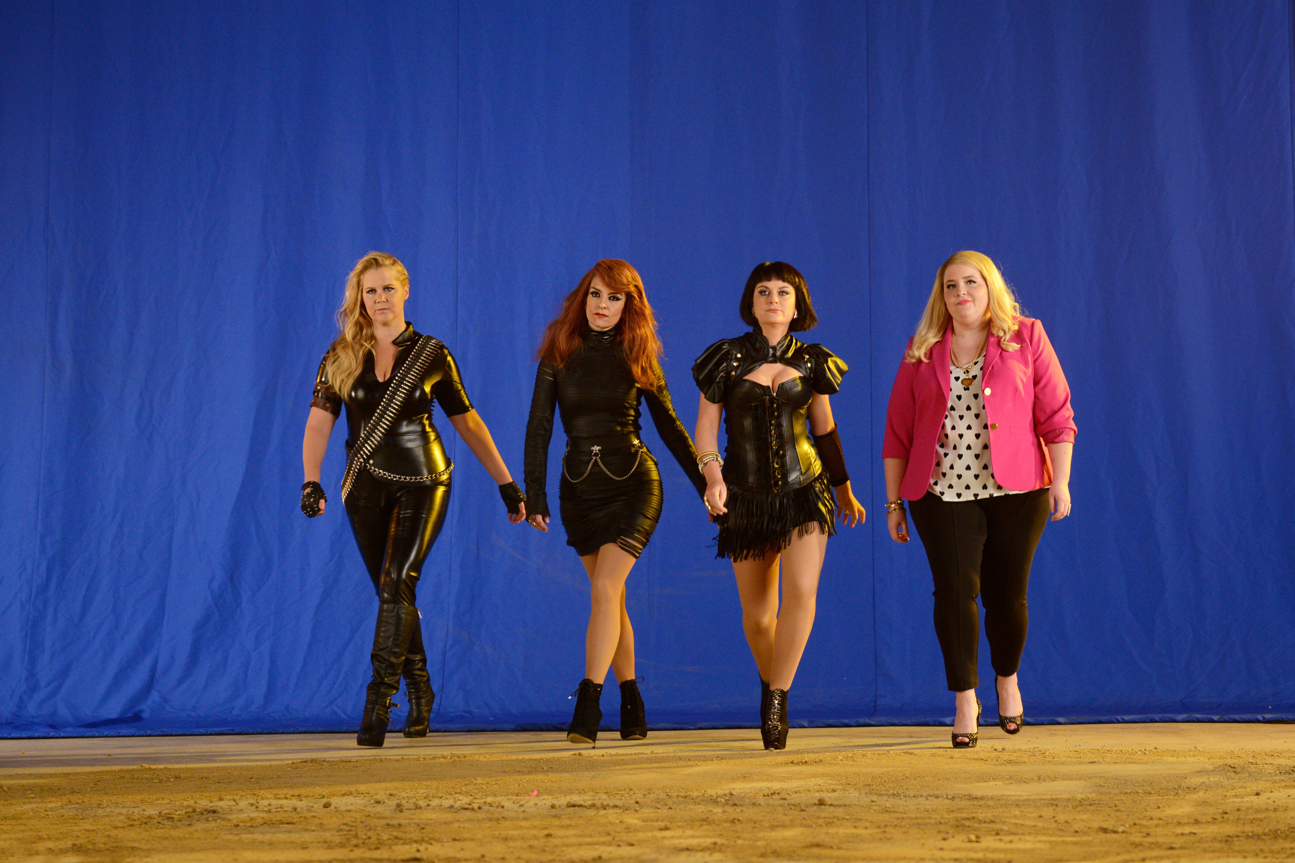 null: From the Set: Tina Fey and Amy Poehler with Bruce Springsteen ...