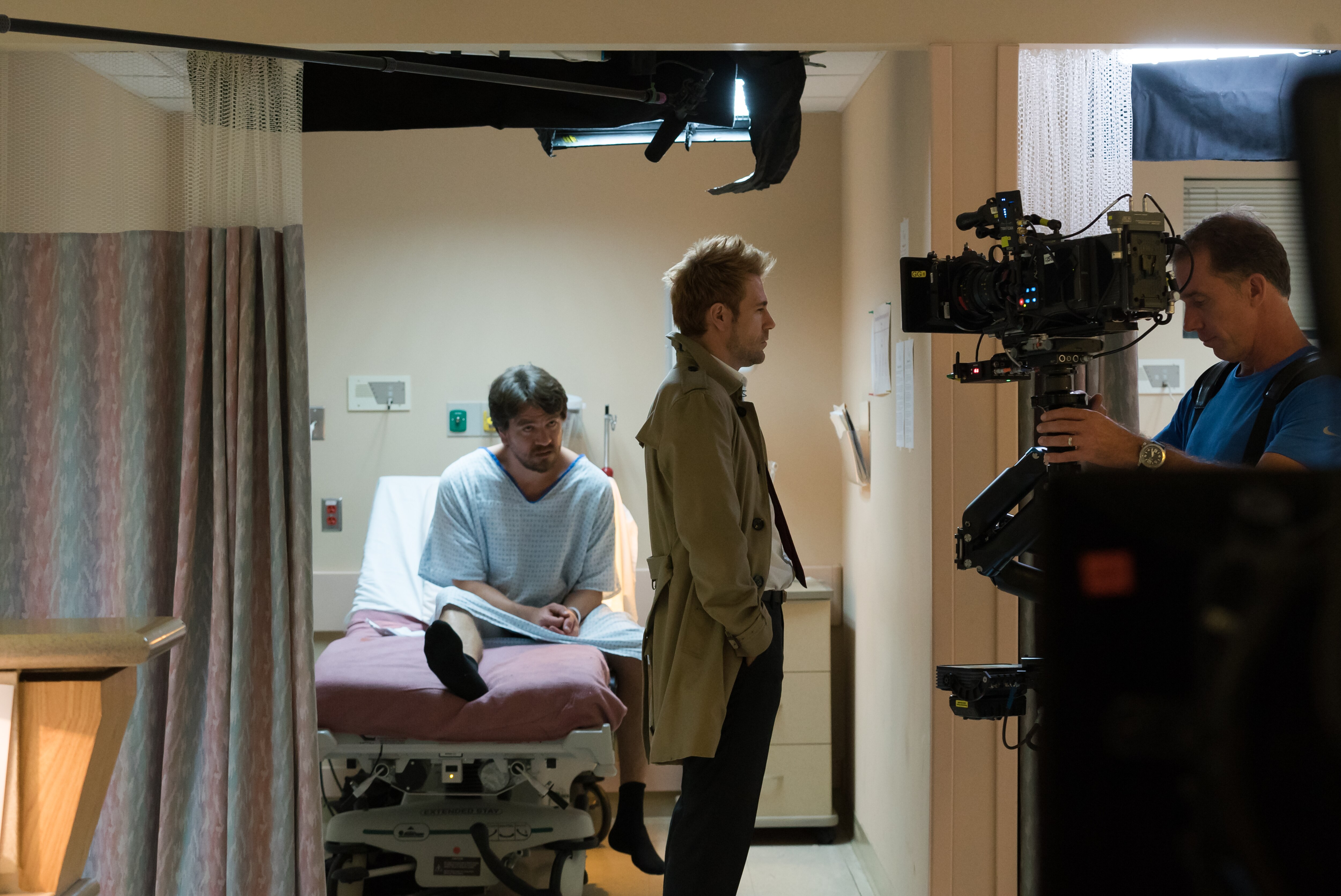 Constantine: Behind the Scenes of "Angels and Ministers of Grace" Photo ...