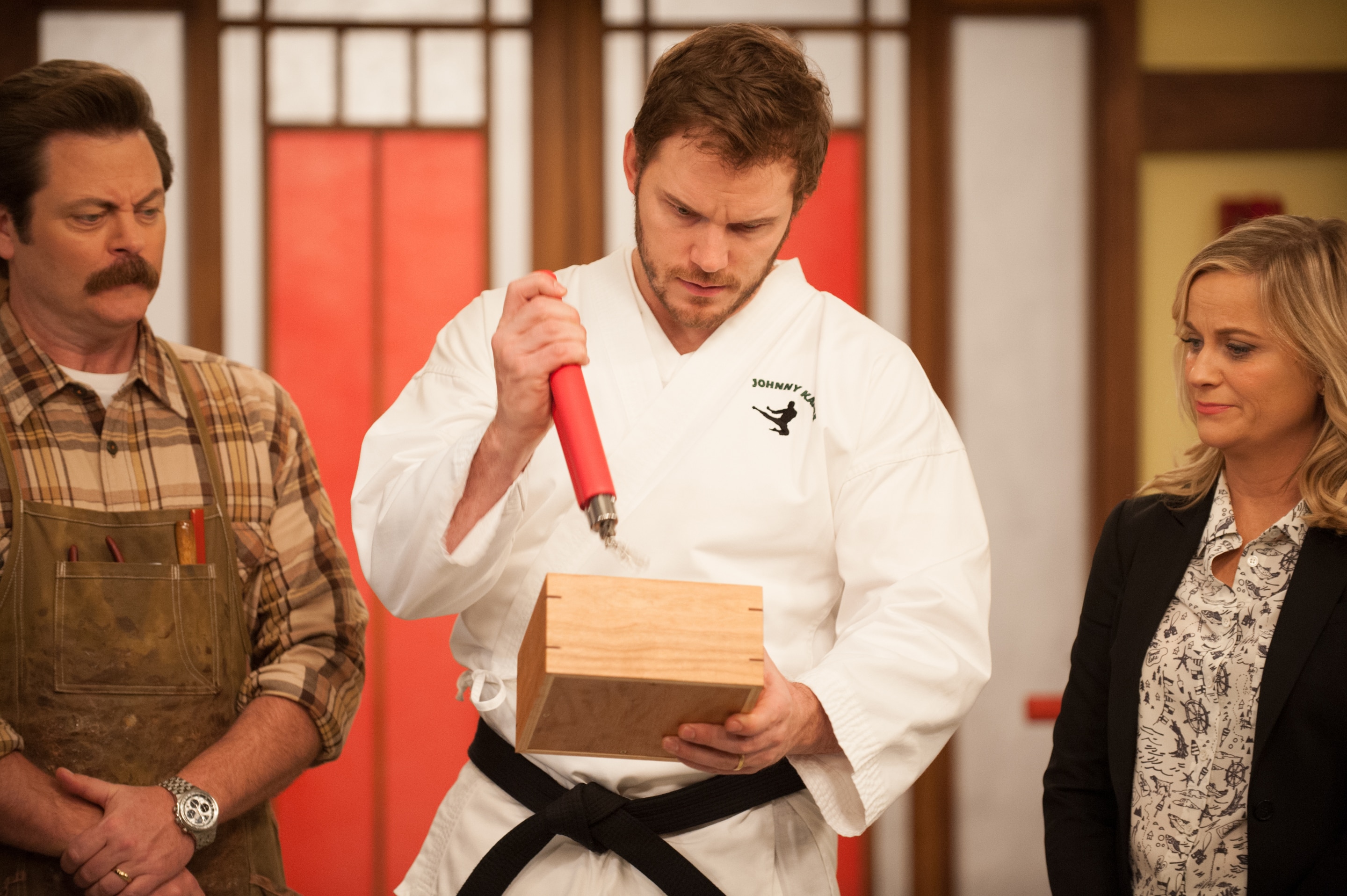 Parks and Recreation: The Johnny Karate Super Awesome Musical Explosion ...