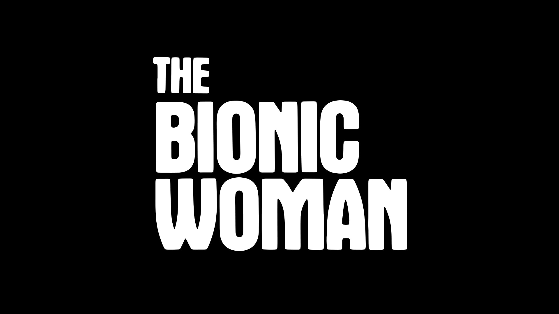 Bionic Woman Logo The Six Million Dollar Man" And "The Bionic Woman"