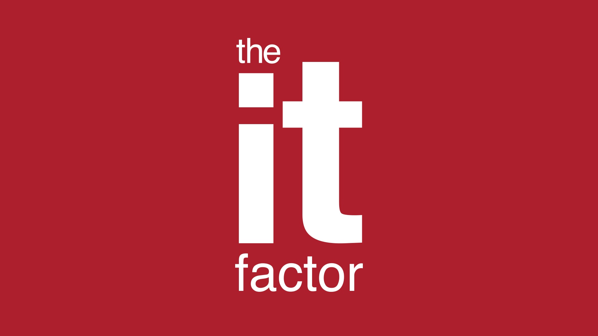 The It Factor - NBC.com