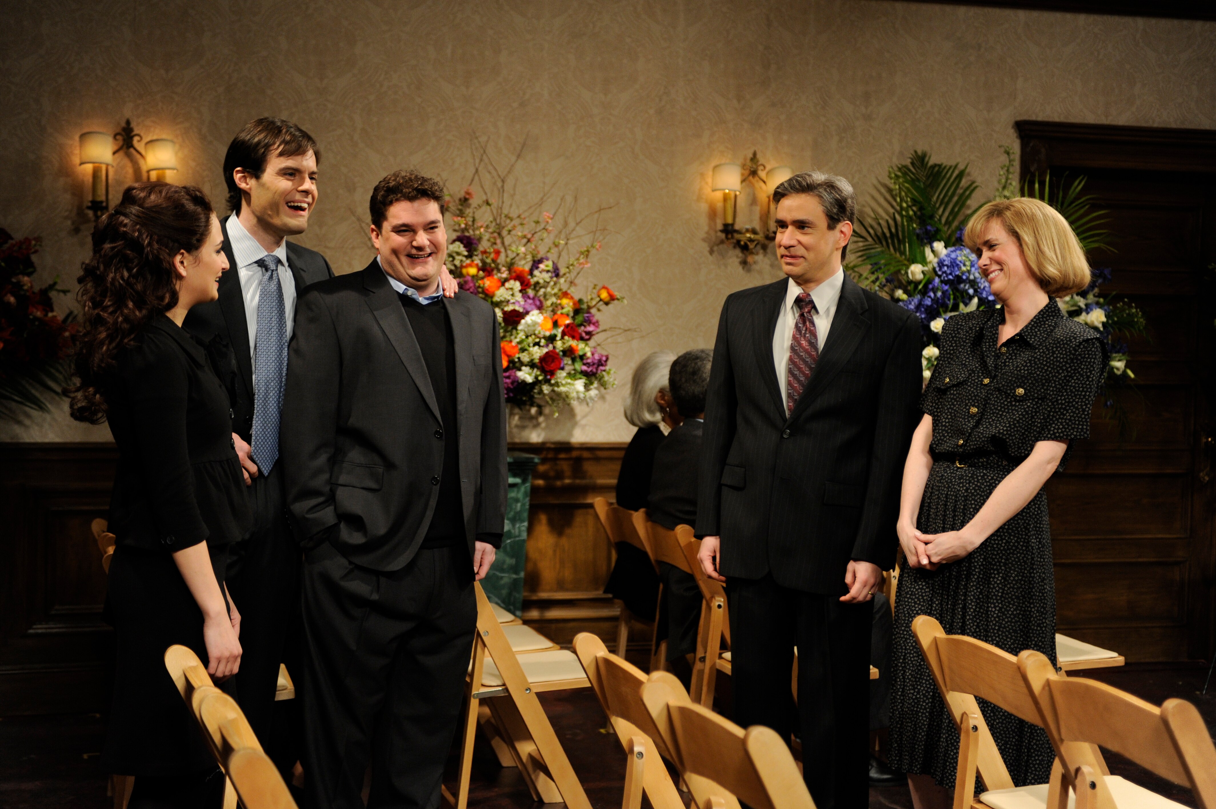 null: Zach Galifianakis and Vampire Weekend Photo: 134636 - NBC.com