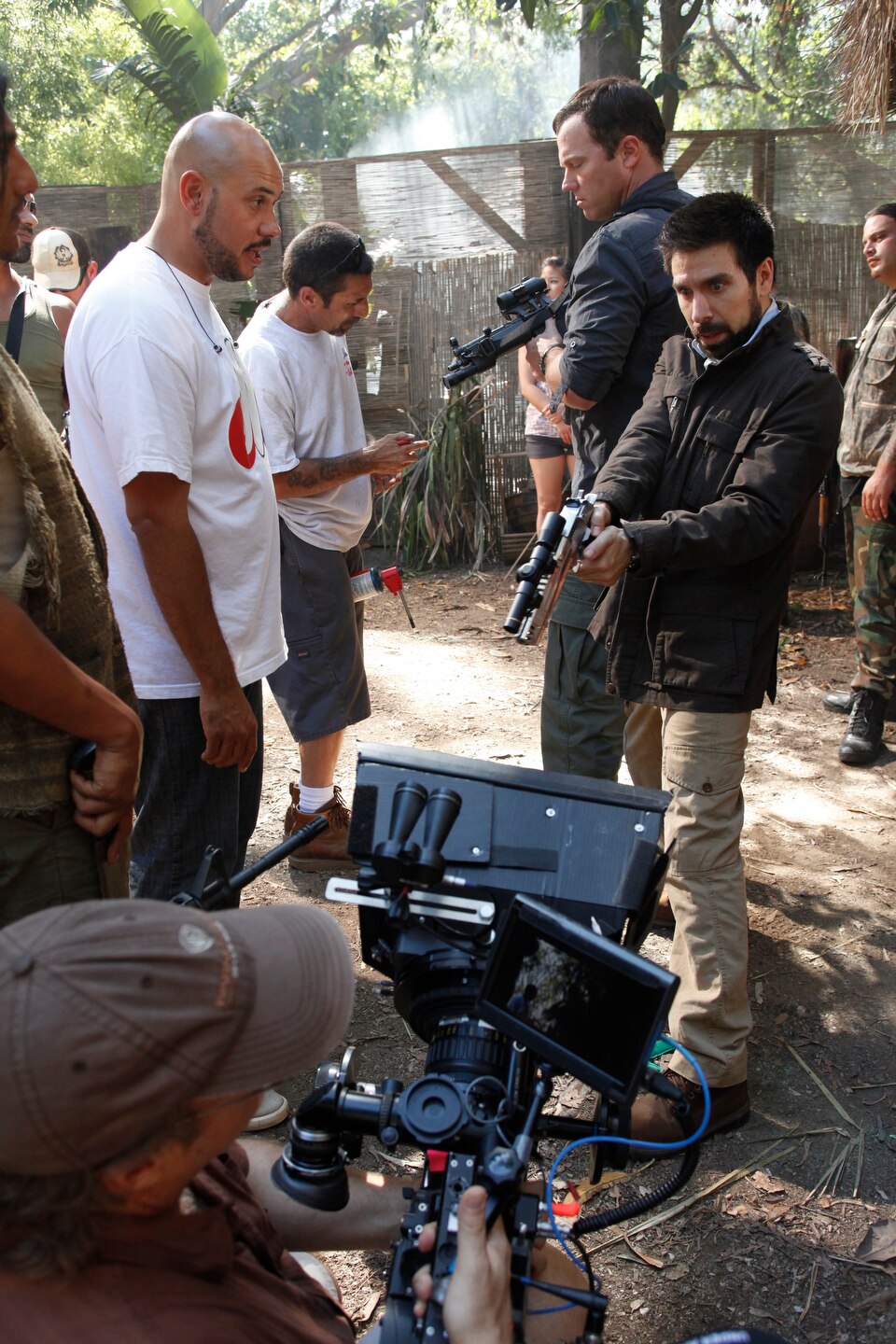 null: Behind the Scenes: Sarah's Fight Scene Photo: 851236 - NBC.com