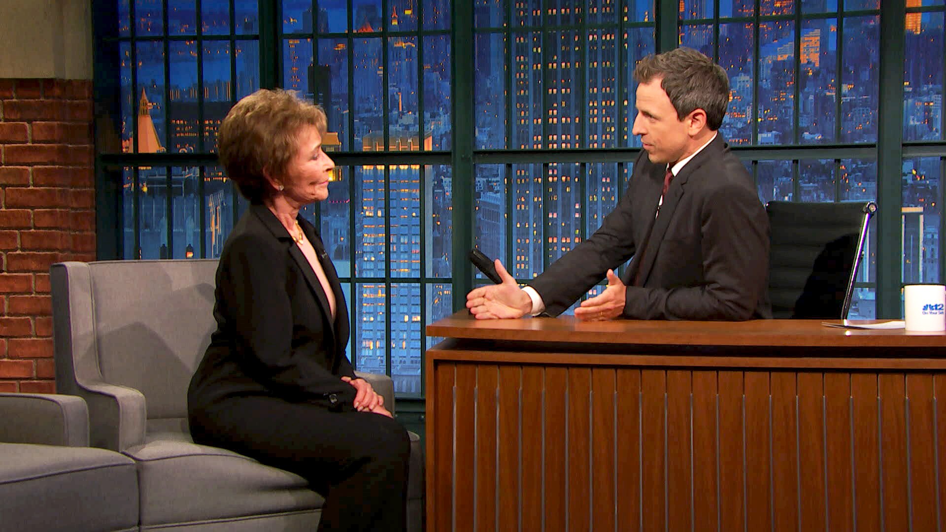 Watch Late Night with Seth Meyers Episode: Judge Judy Sheindlin, Kelly ...