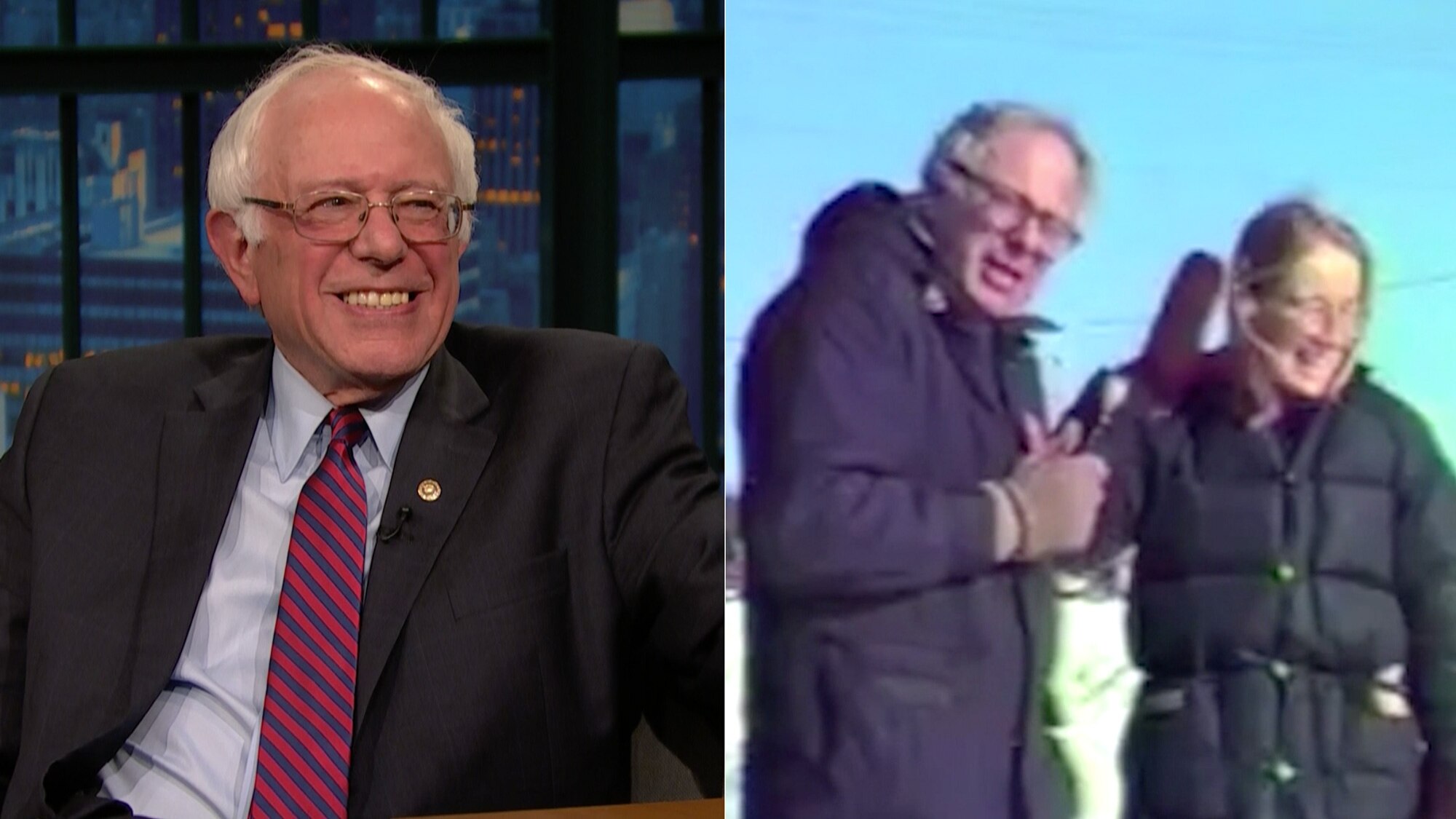 Watch Late Night with Seth Meyers Interview: Bernie Sanders Looks Back ...
