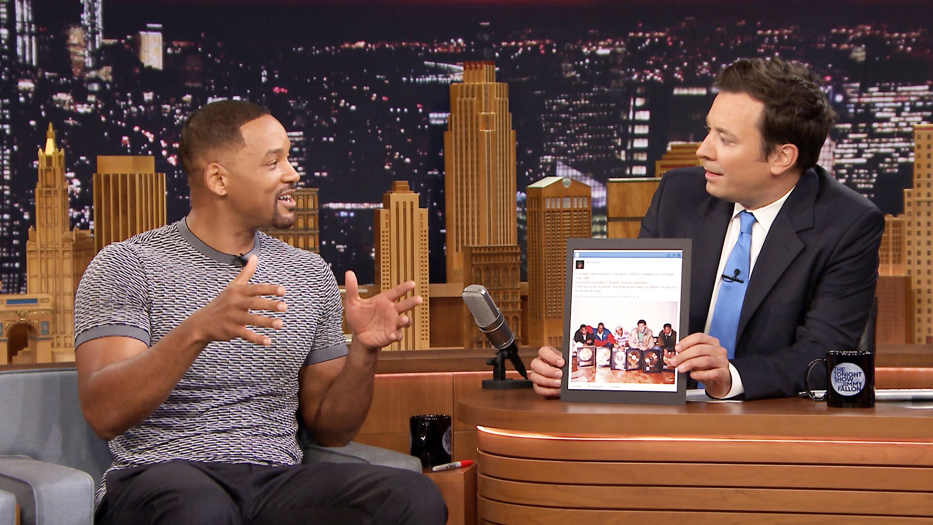 Watch The Tonight Show Starring Jimmy Fallon Interview Will Smith Celebrates 30 Years Since His