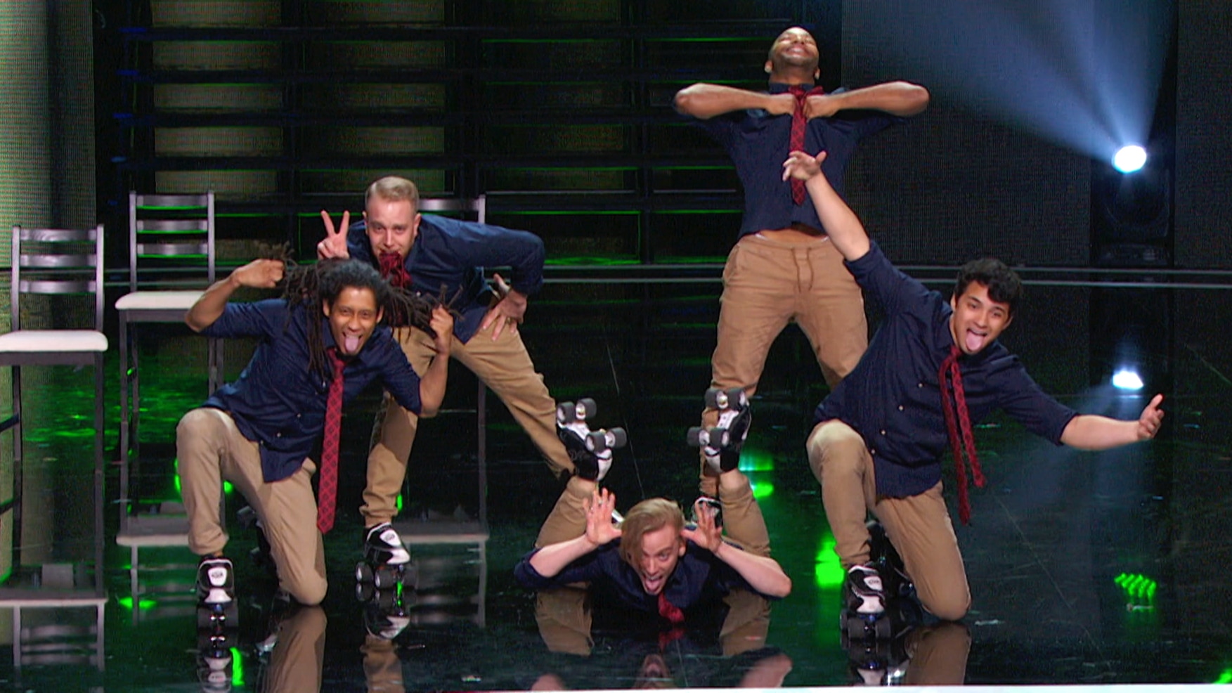 Watch America's Got Talent Highlight: Honor Roll Skate Crew: Judge Cuts ...