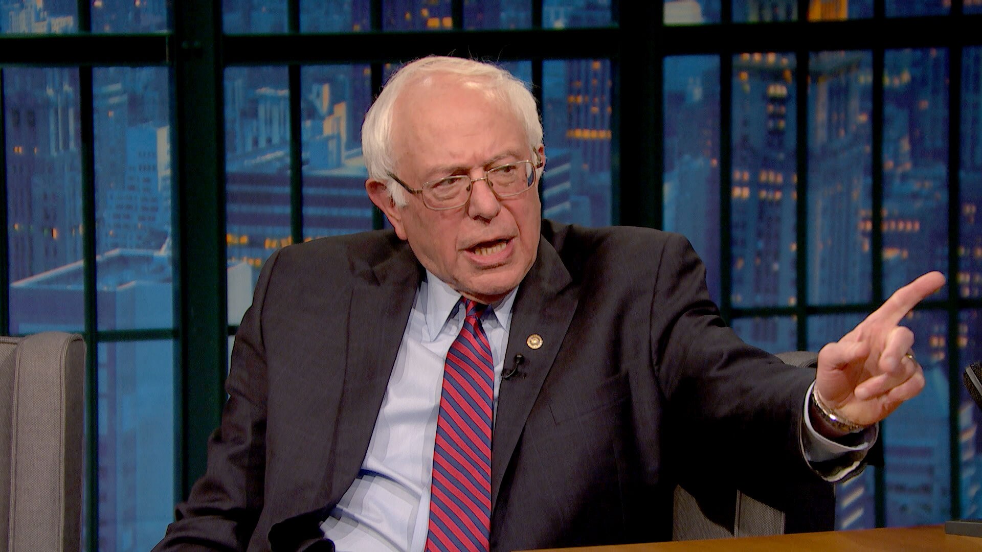 Watch Late Night with Seth Meyers Interview: Bernie Sanders' Go-To ...