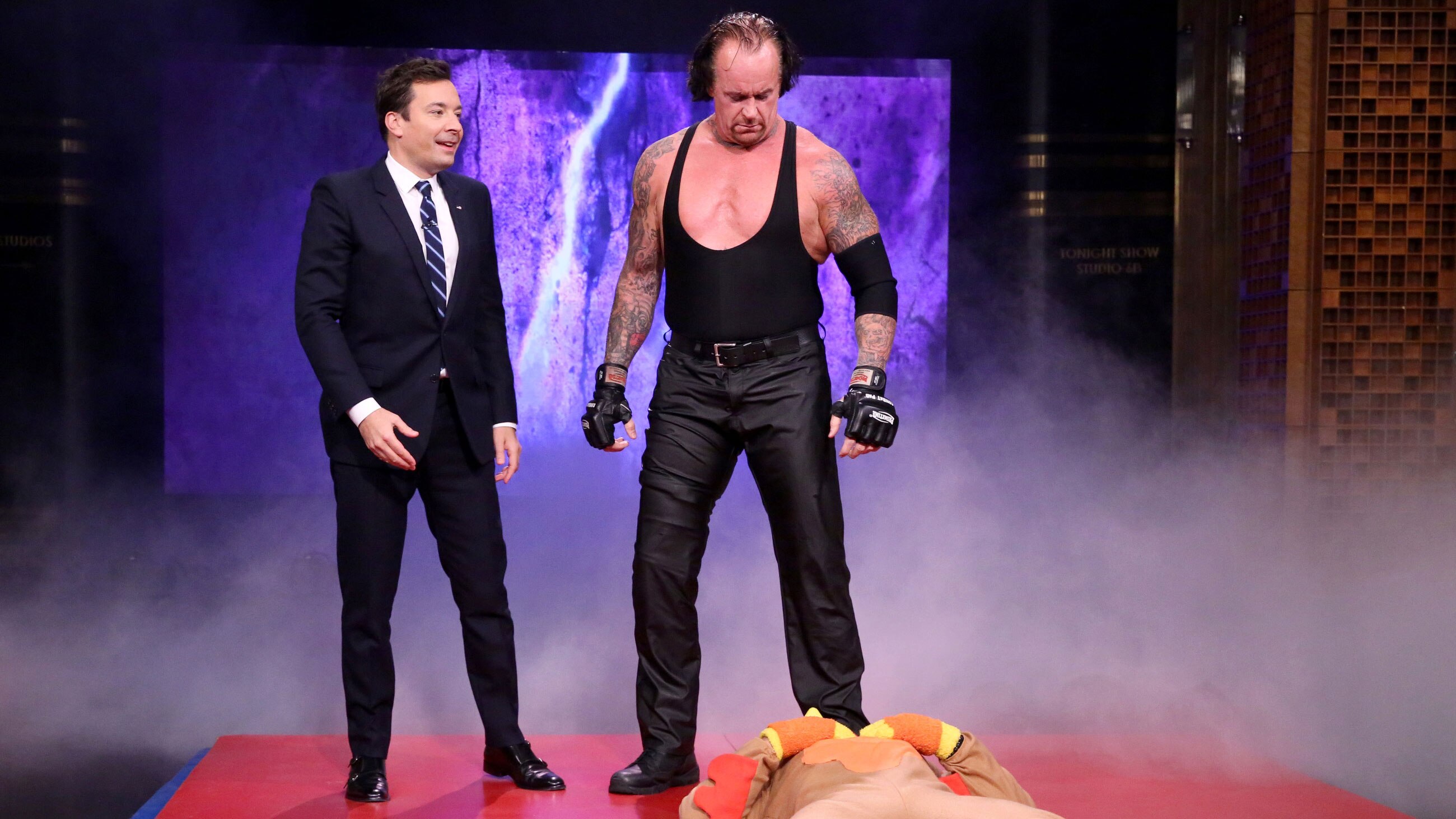 Watch The Tonight Show Starring Jimmy Fallon Highlight: The Undertaker ...