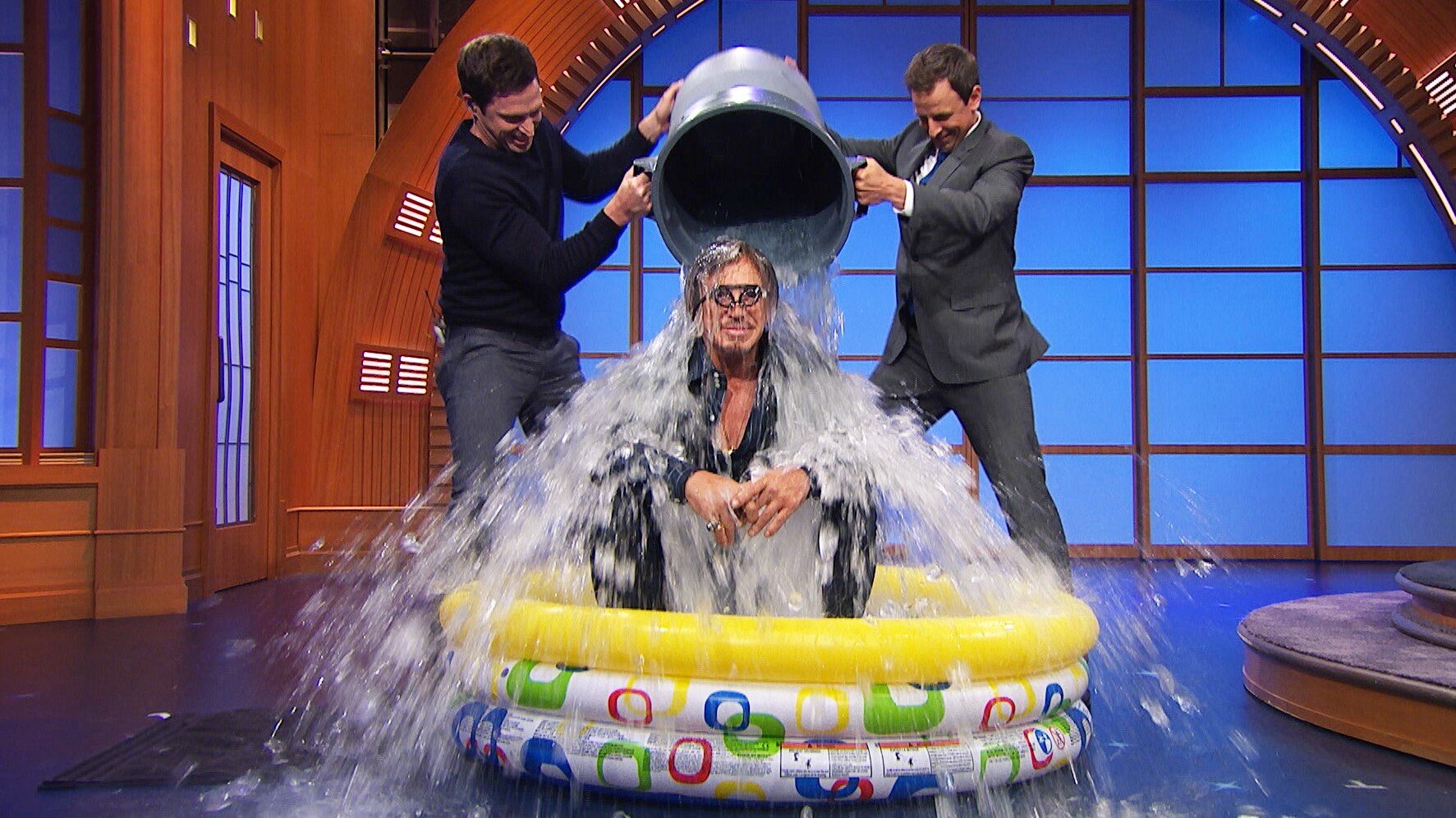 Watch Late Night with Seth Meyers Interview: Mickey Rourke Accepts the ...