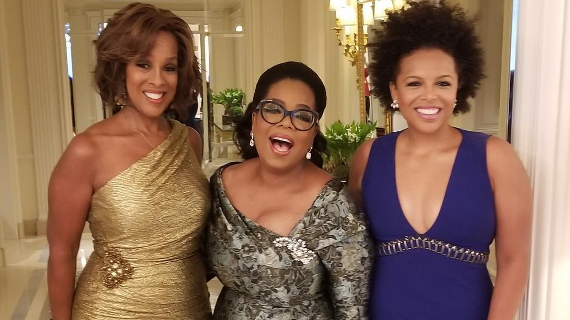 Watch Access Hollywood Interview: Oprah Winfrey & Gayle King Go Glam For Friend's Wedding In ...