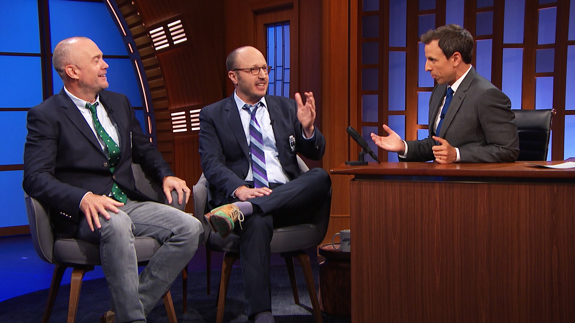 Watch Late Night with Seth Meyers Interview: Roger Bennett & Michael ...