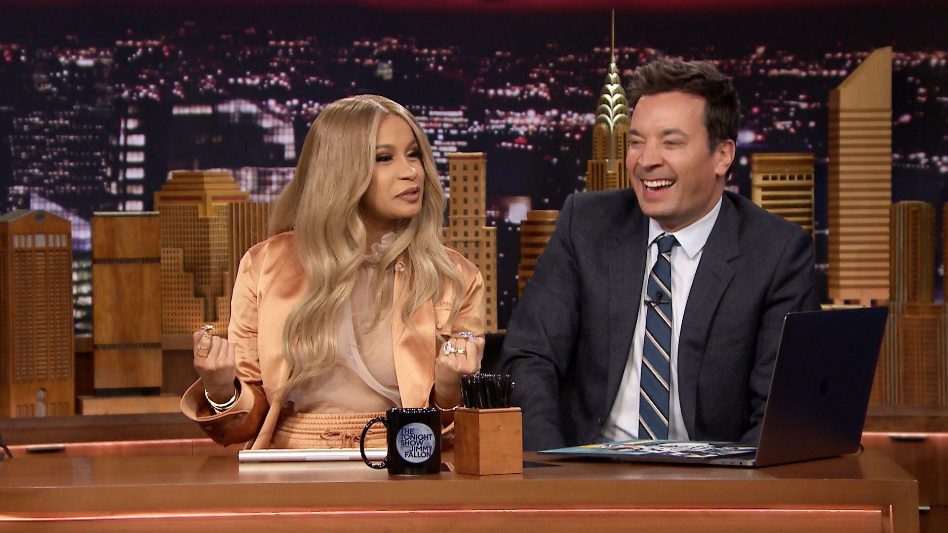 Watch The Tonight Show Starring Jimmy Fallon Interview: Cardi B Plans ...