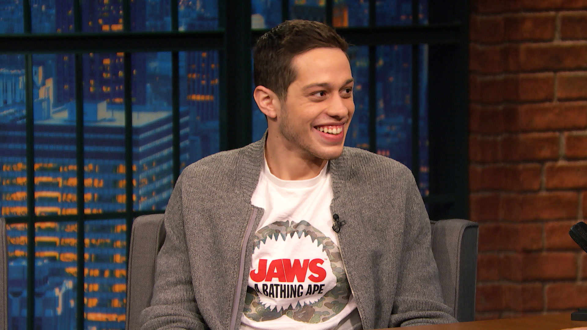 Watch Late Night with Seth Meyers Interview: Pete Davidson Explains SMD ...