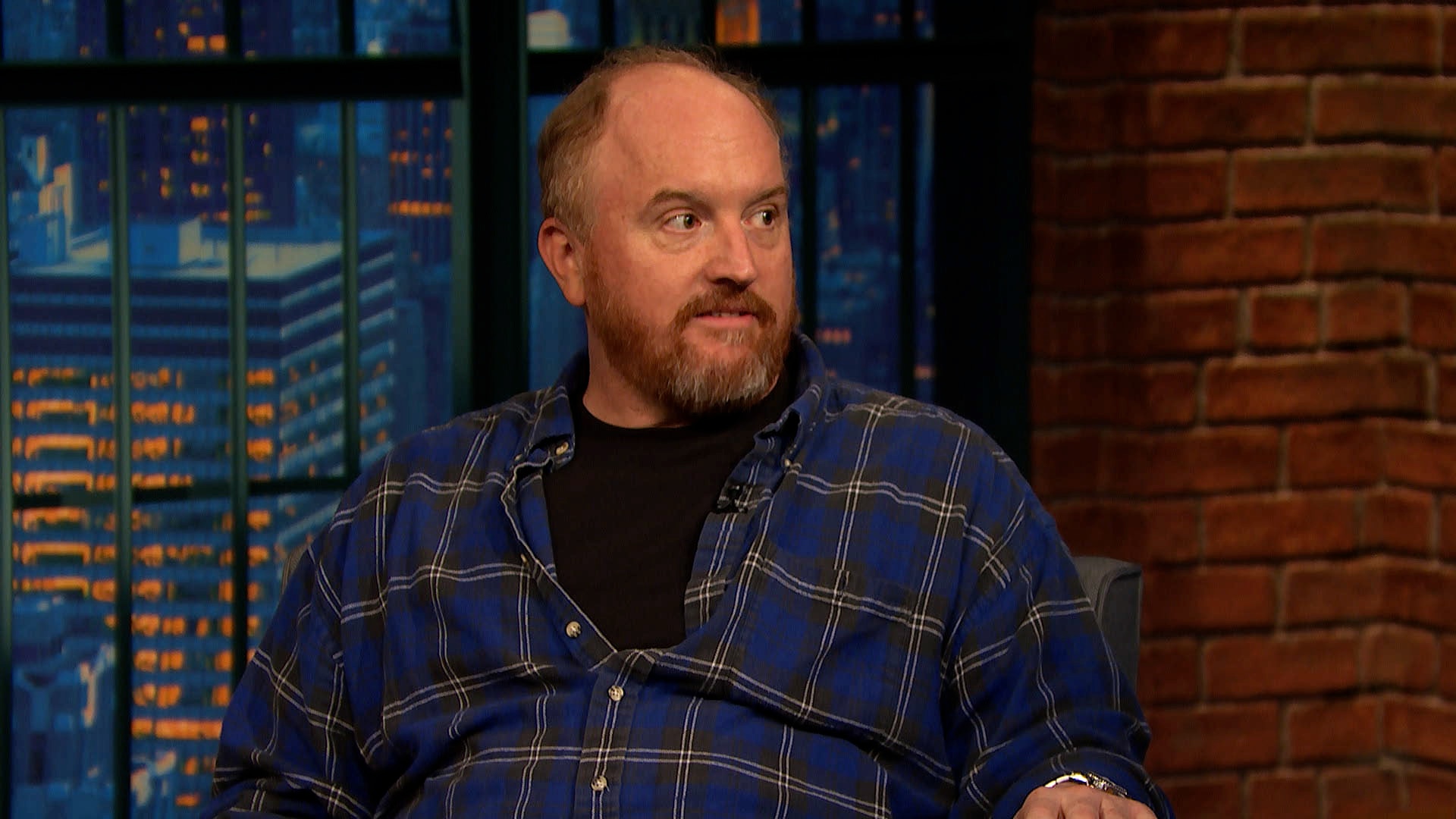 Watch Late Night with Seth Meyers Interview: Louis C.K. Based a Louie ...