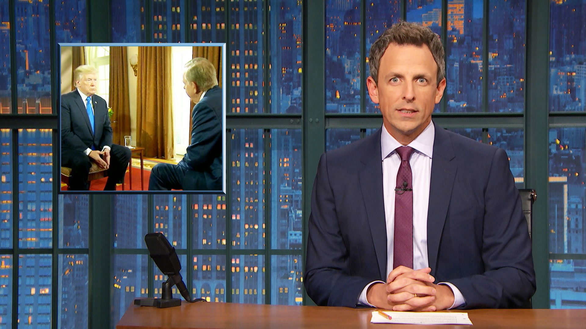 Watch Late Night with Seth Meyers Highlight: Lou Dobbs' Interview with ...