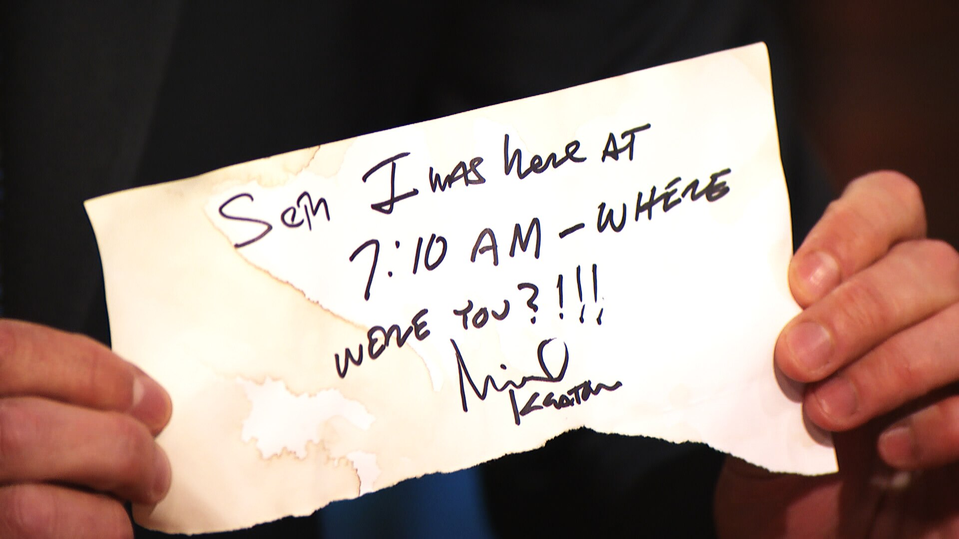 Watch Late Night with Seth Meyers Highlight: Seth's Story: A Note from ...