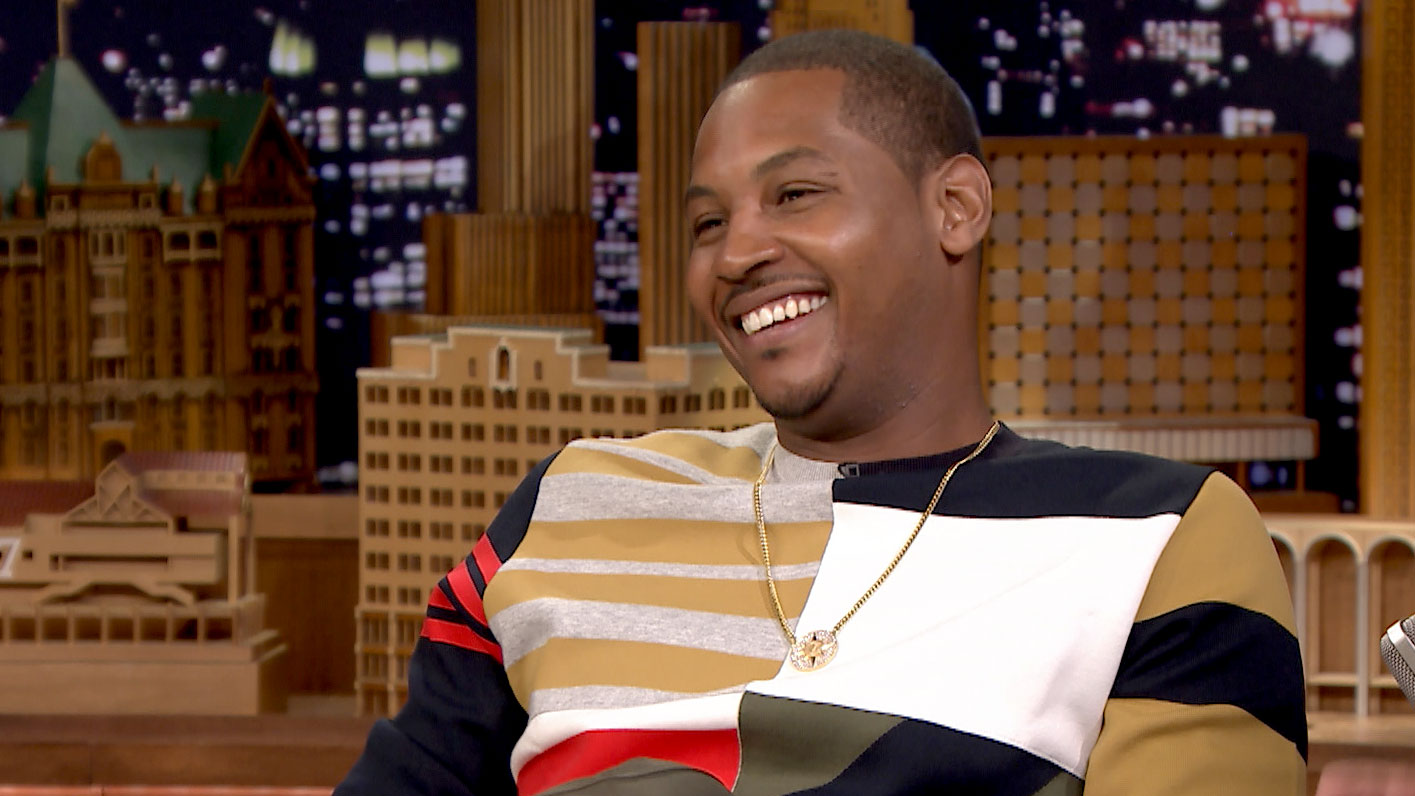 Watch The Tonight Show Starring Jimmy Fallon Interview: Carmelo Anthony ...