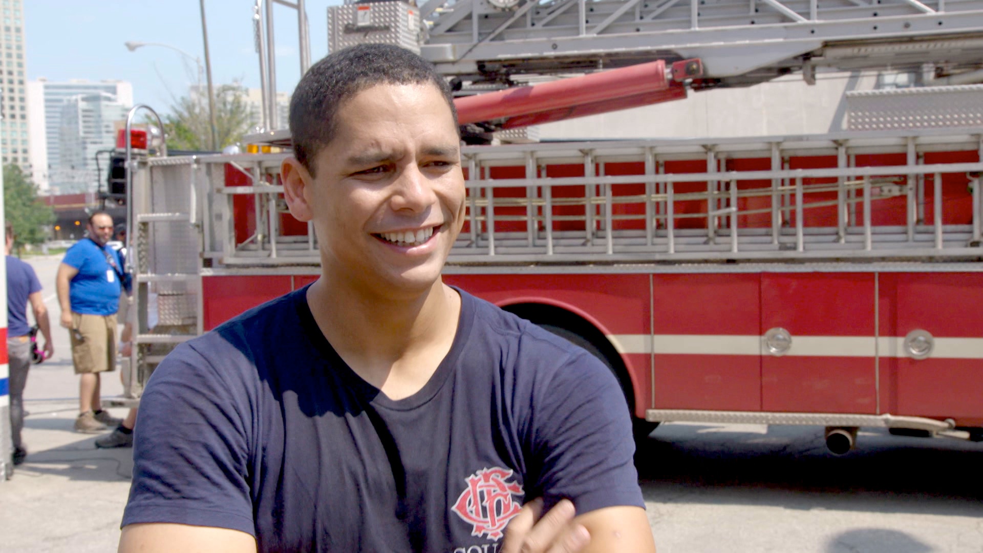 Watch Chicago Fire Interview: Charlie Barnett on Mills' Family - NBC.com