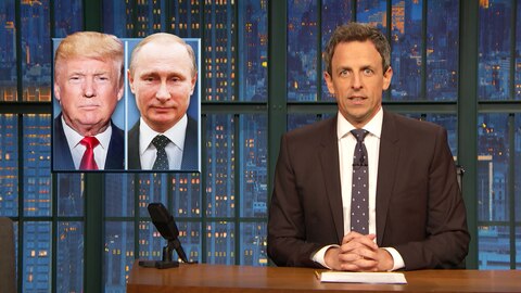 Watch Late Night with Seth Meyers Highlight: Trump's Bronzer, The Worst ...