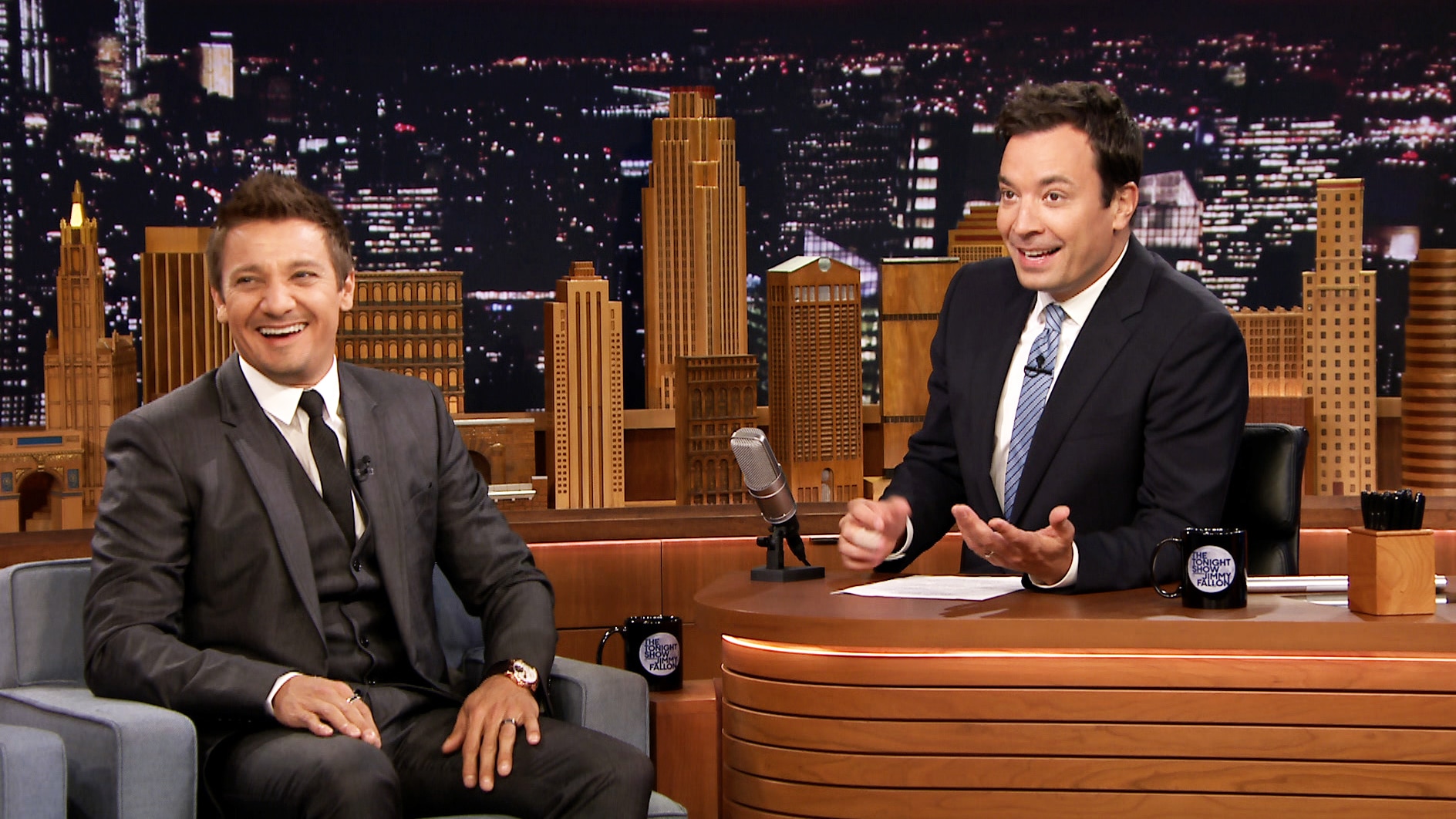 Watch The Tonight Show Starring Jimmy Fallon Episode: Jeremy Renner ...