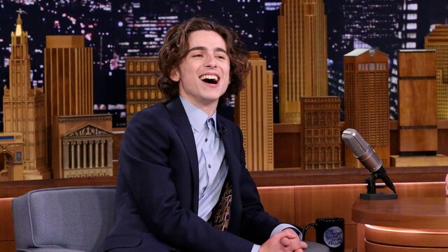 Watch The Tonight Show Starring Jimmy Fallon Interview: Timothée ...