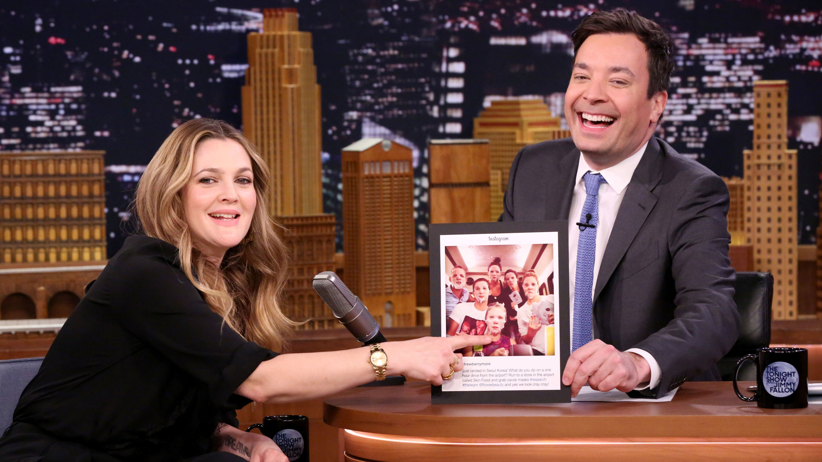 Watch The Tonight Show Starring Jimmy Fallon Interview: Drew Barrymore ...