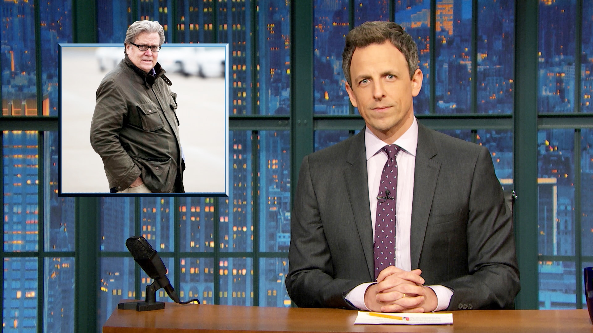 Watch Late Night with Seth Meyers Highlight: Bannon Removed from ...