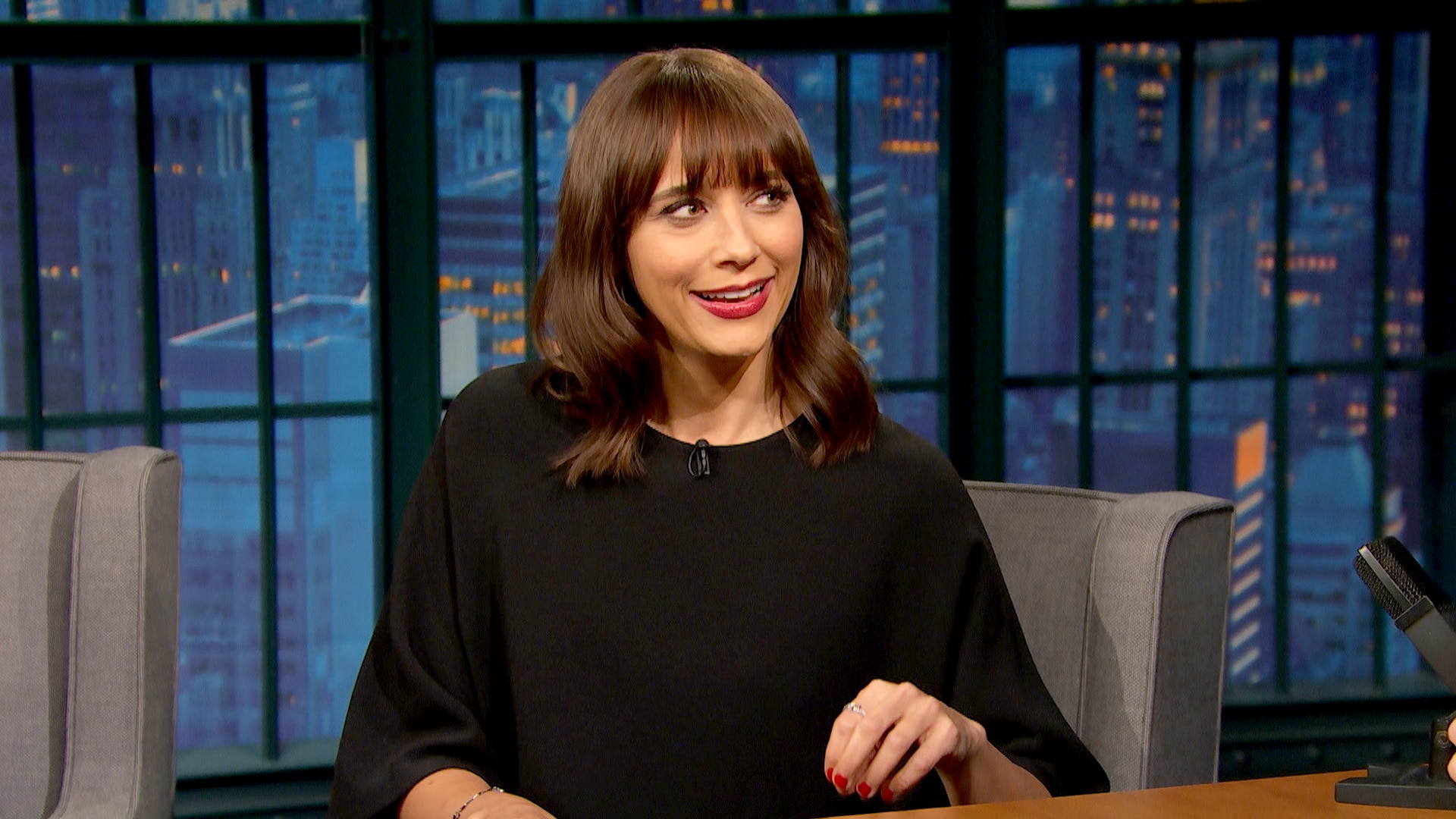 Watch Late Night with Seth Meyers Interview: Rashida Jones Recast Her ...