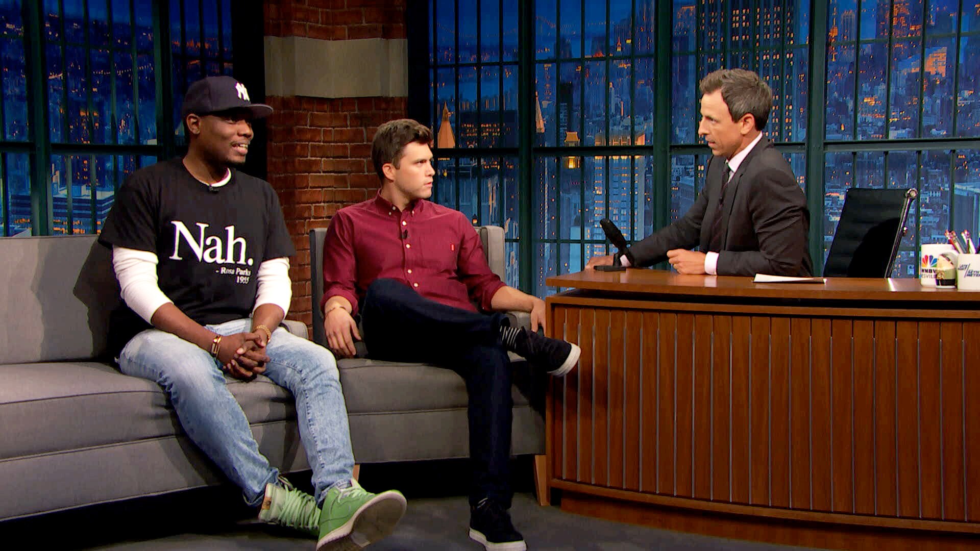 Watch Late Night with Seth Meyers Episode: Colin Jost and Michael Che ...