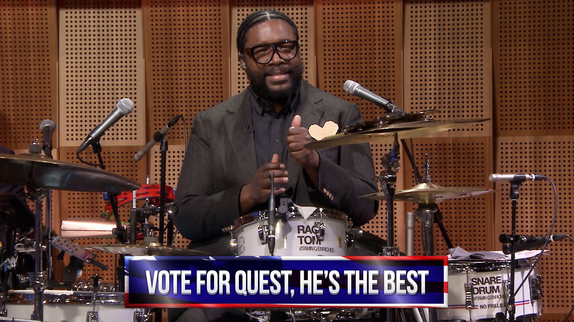 Watch The Tonight Show Starring Jimmy Fallon Highlight: Jimmy and The Roots Run for President ...