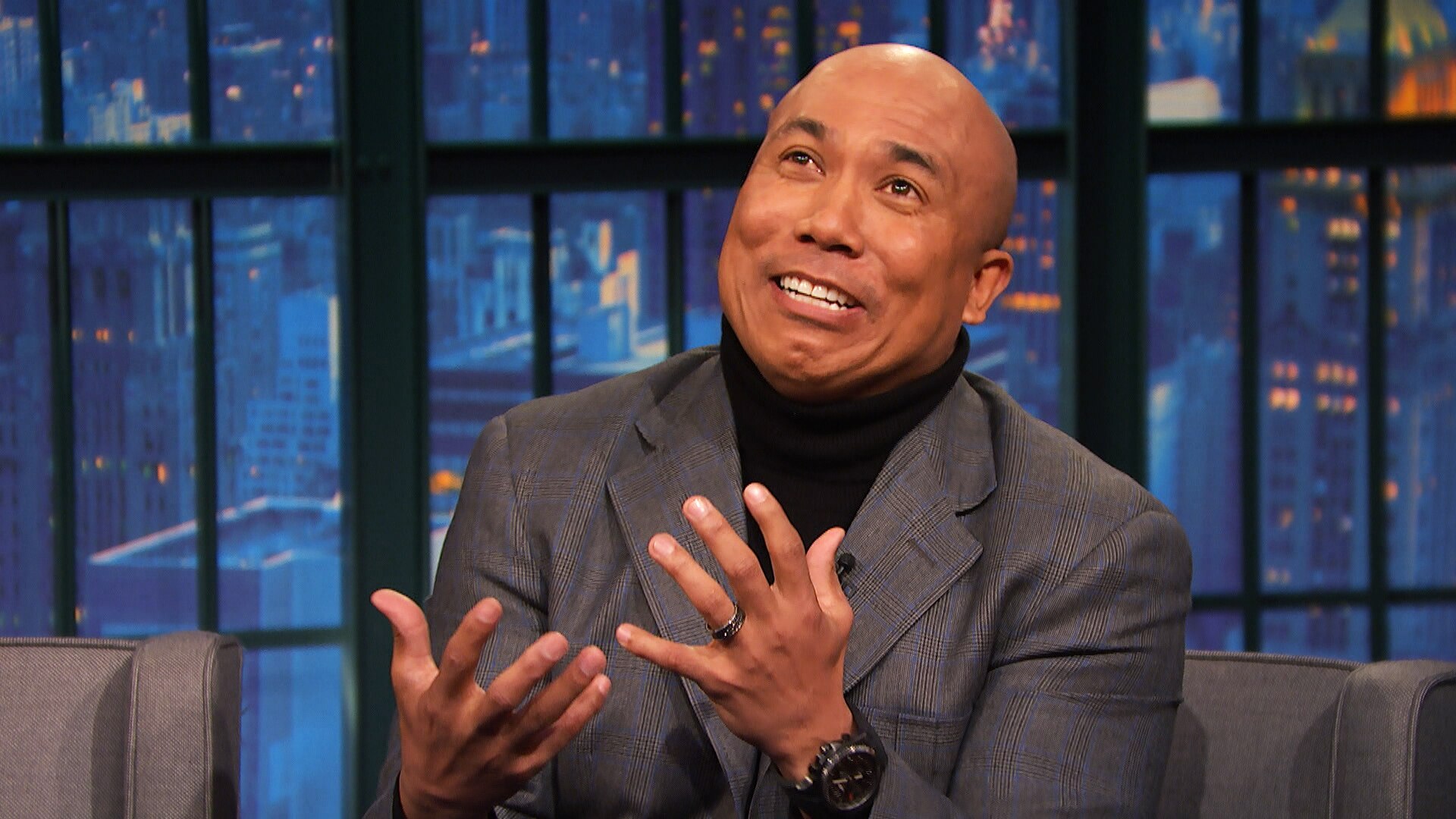 Watch Late Night with Seth Meyers Interview: Hines Ward Does Not ...