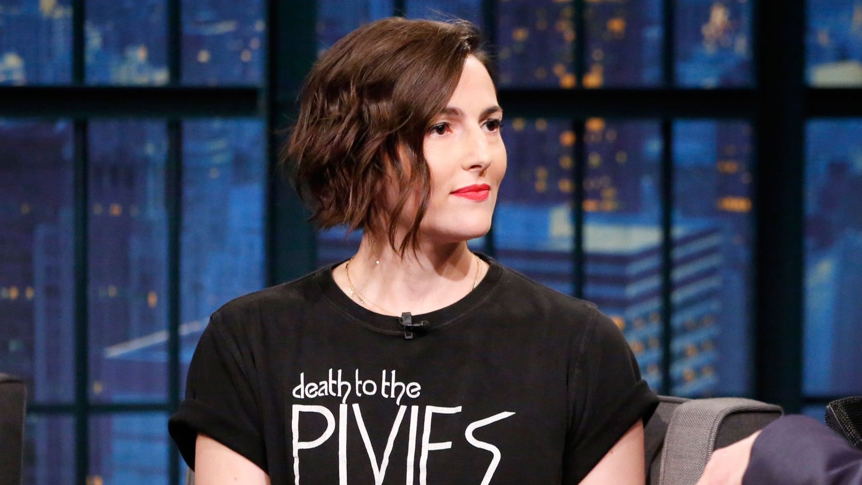 Watch Late Night with Seth Meyers Interview: Lizzy Goodman Lived the ...