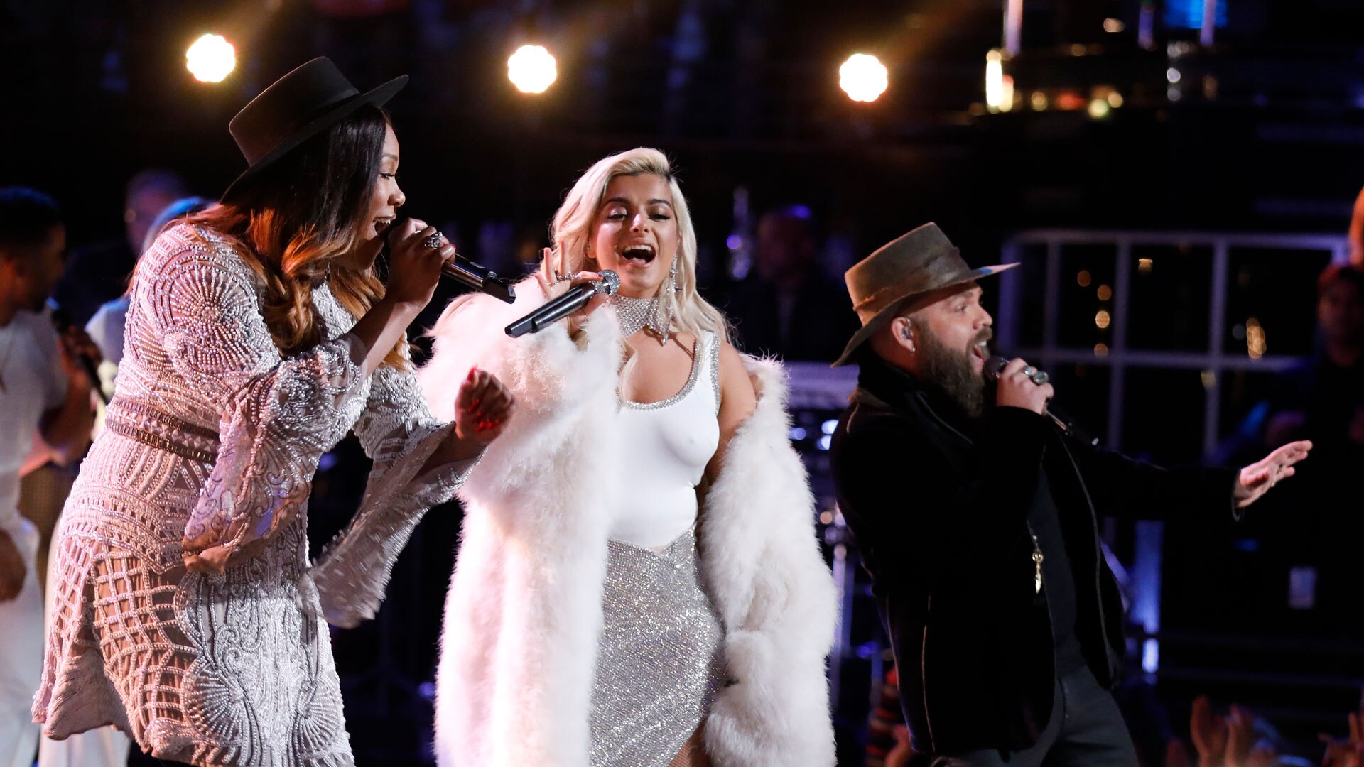 Watch The Voice Highlight: Adam Cunningham, Keisha Renee and Bebe Rexha ...