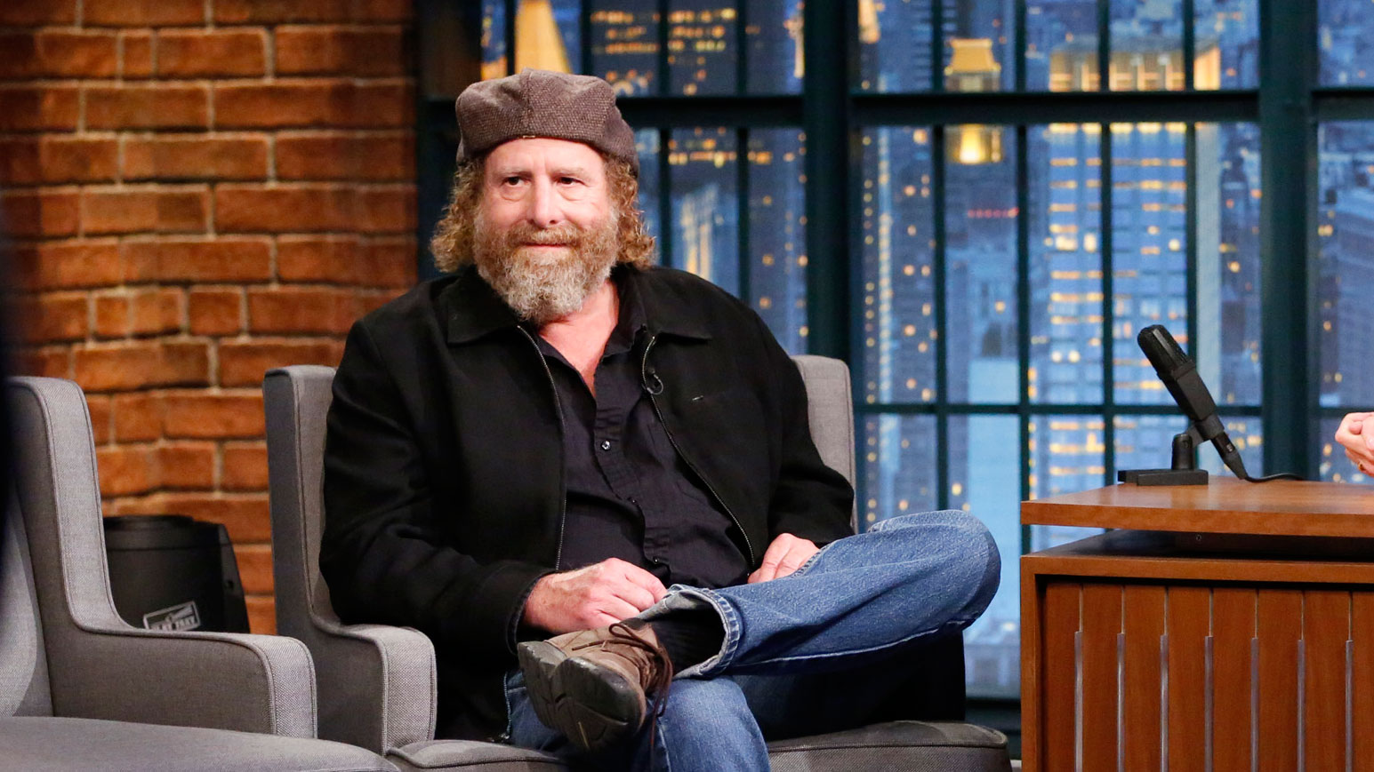 Watch Late Night with Seth Meyers Interview: Comedian Steven Wright Is ...