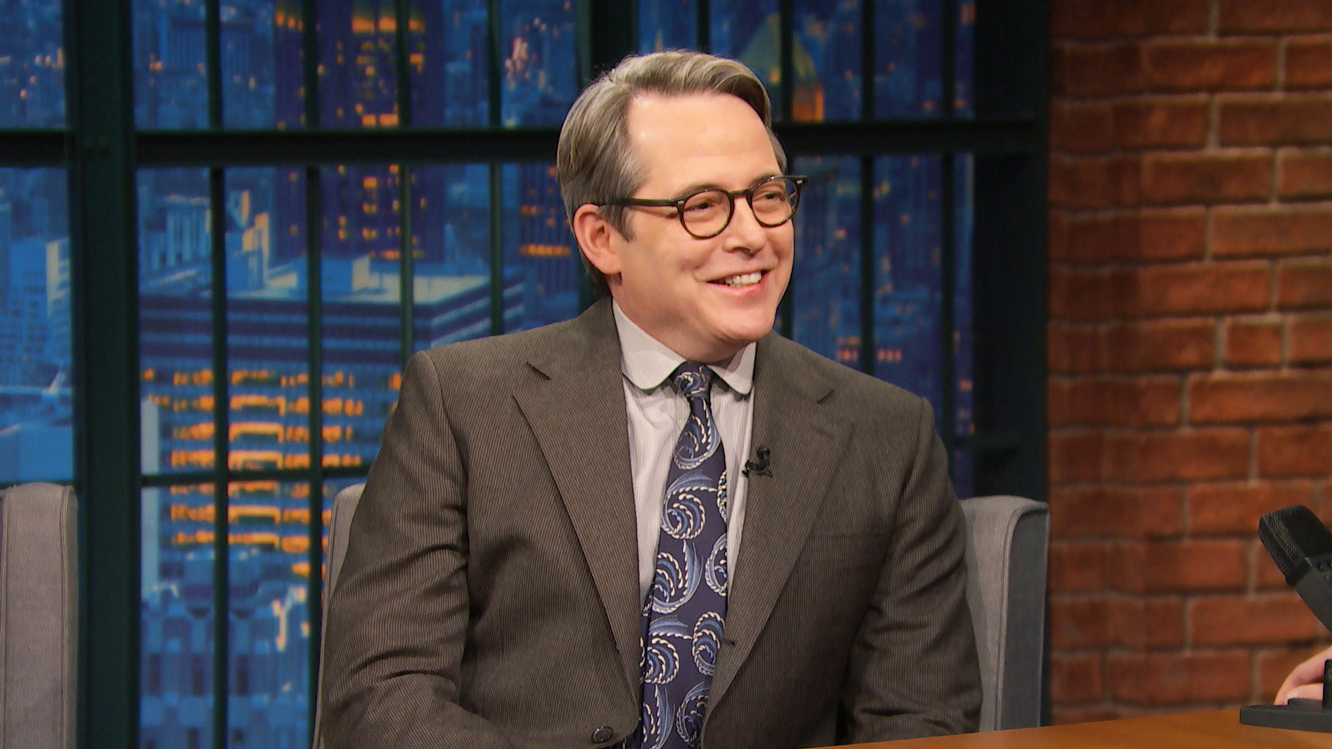 Watch Late Night with Seth Meyers Interview: Matthew Broderick Grew Up ...
