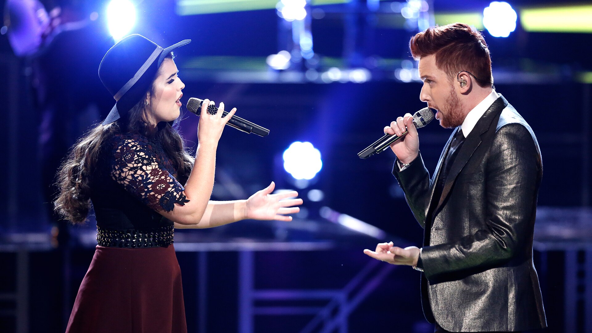 Watch The Voice Highlight: Jeffery Austin and Madi Davis: "Tears Dry on ...
