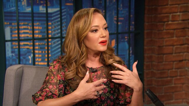 Watch Late Night with Seth Meyers Interview: Leah Remini Used Her ...