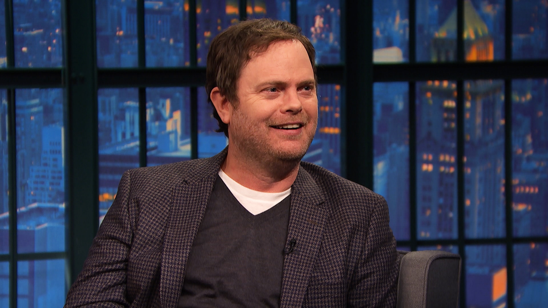 Watch Late Night with Seth Meyers Interview: Rainn Wilson Has a Zonkey ...
