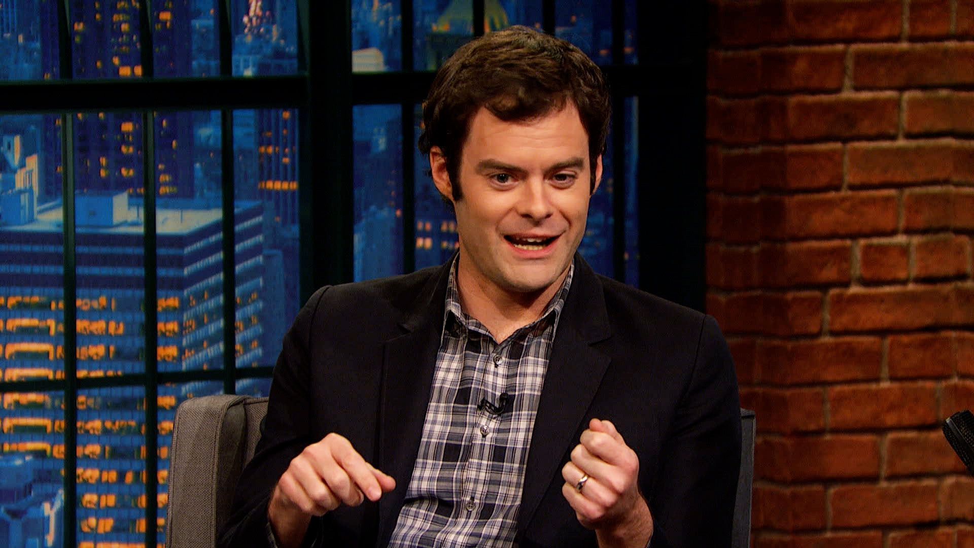 Watch Late Night with Seth Meyers Interview: Bill Hader and Seth on ...