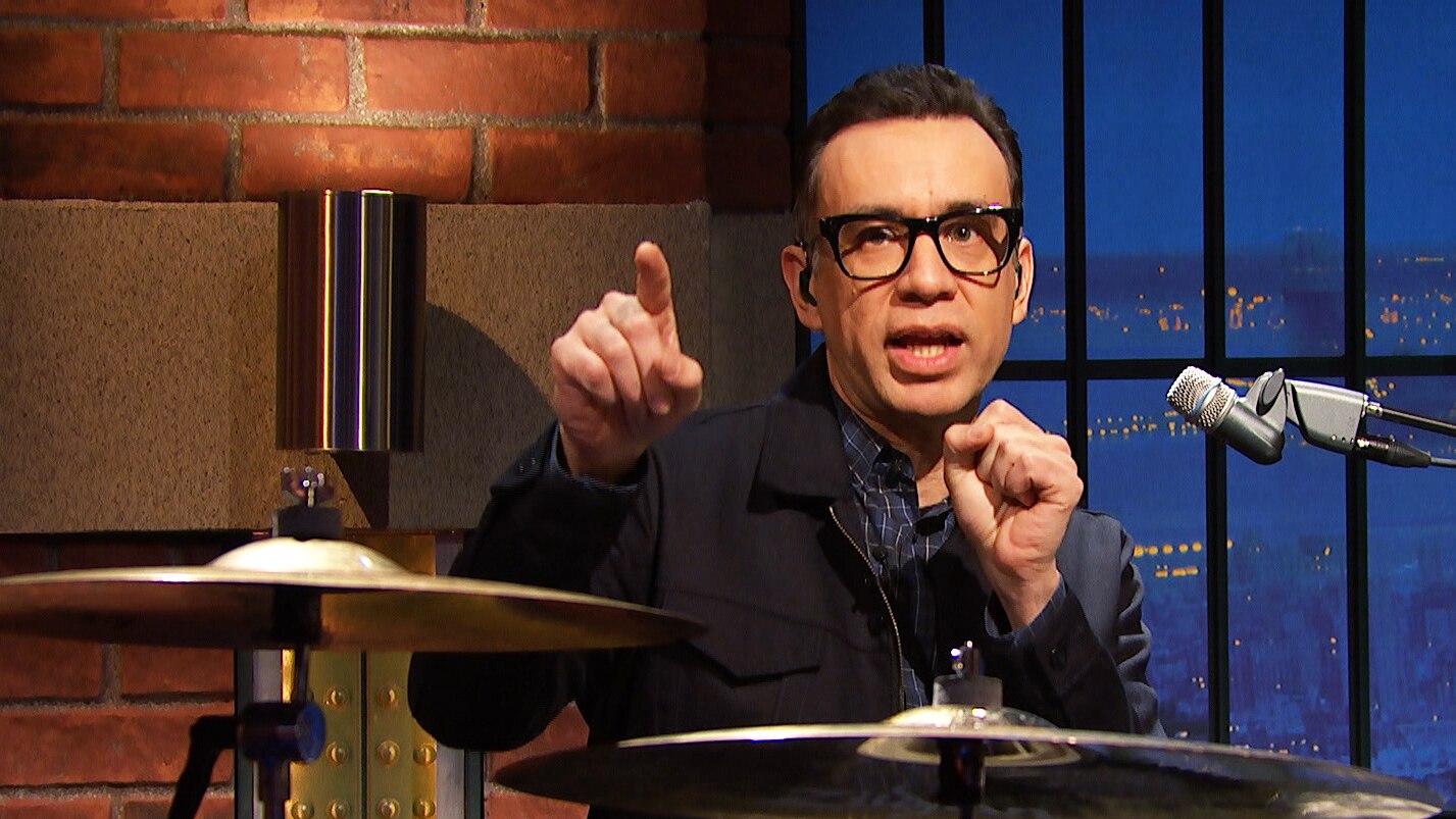 Watch Late Night with Seth Meyers Highlight: Fred Talks: Walking Tour ...