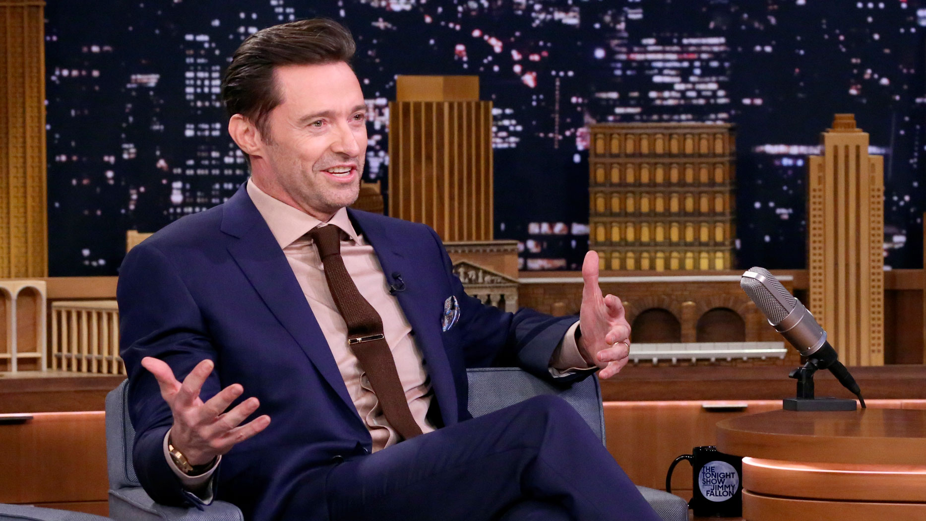 Watch The Tonight Show Starring Jimmy Fallon Interview Hugh Jackman