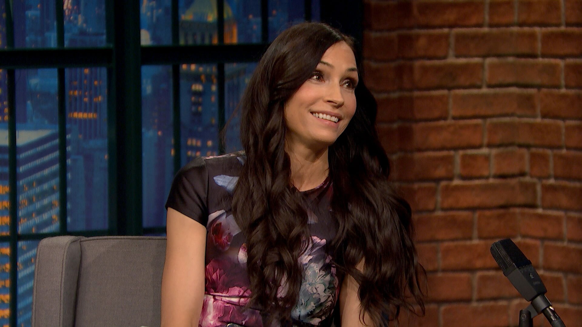 Watch Late Night with Seth Meyers Interview: Famke Janssen and Seth ...